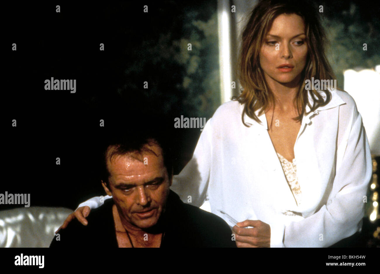 WOLF (1994) JACK NICHOLSON, MICHELLE PFEIFFER WOFF 125 Stock Photo - Alamy