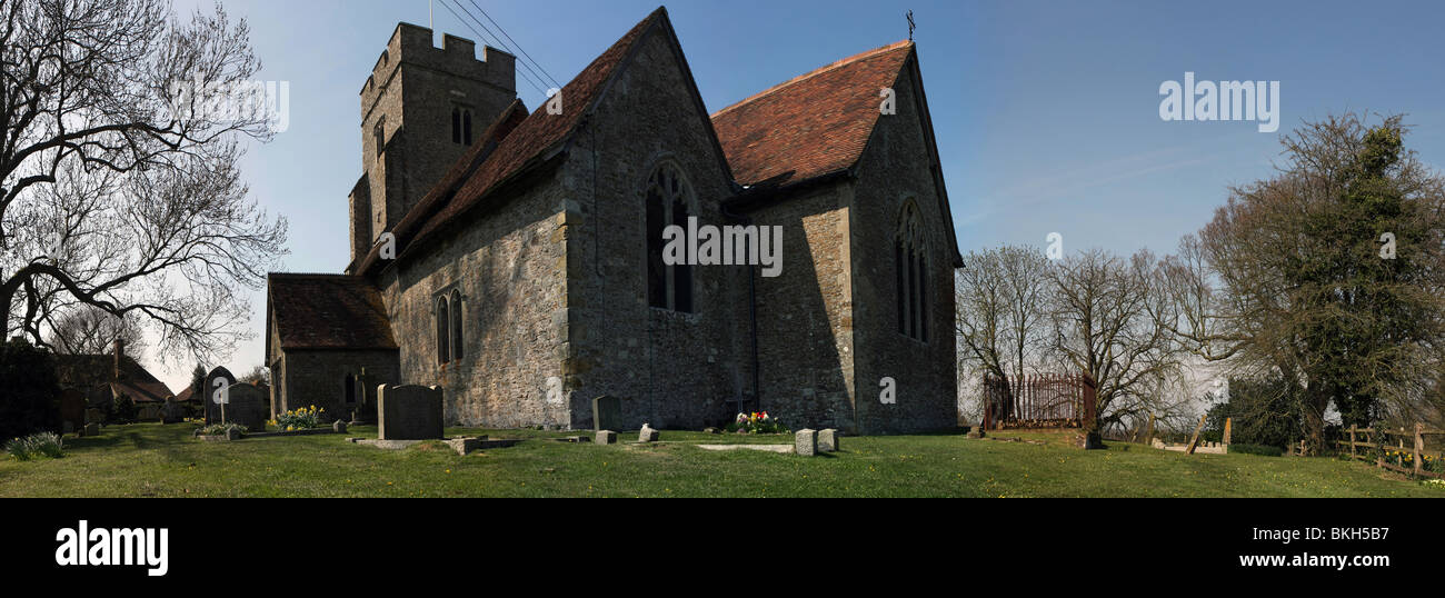 St marys marys church stone isle of oxney hi-res stock photography and ...