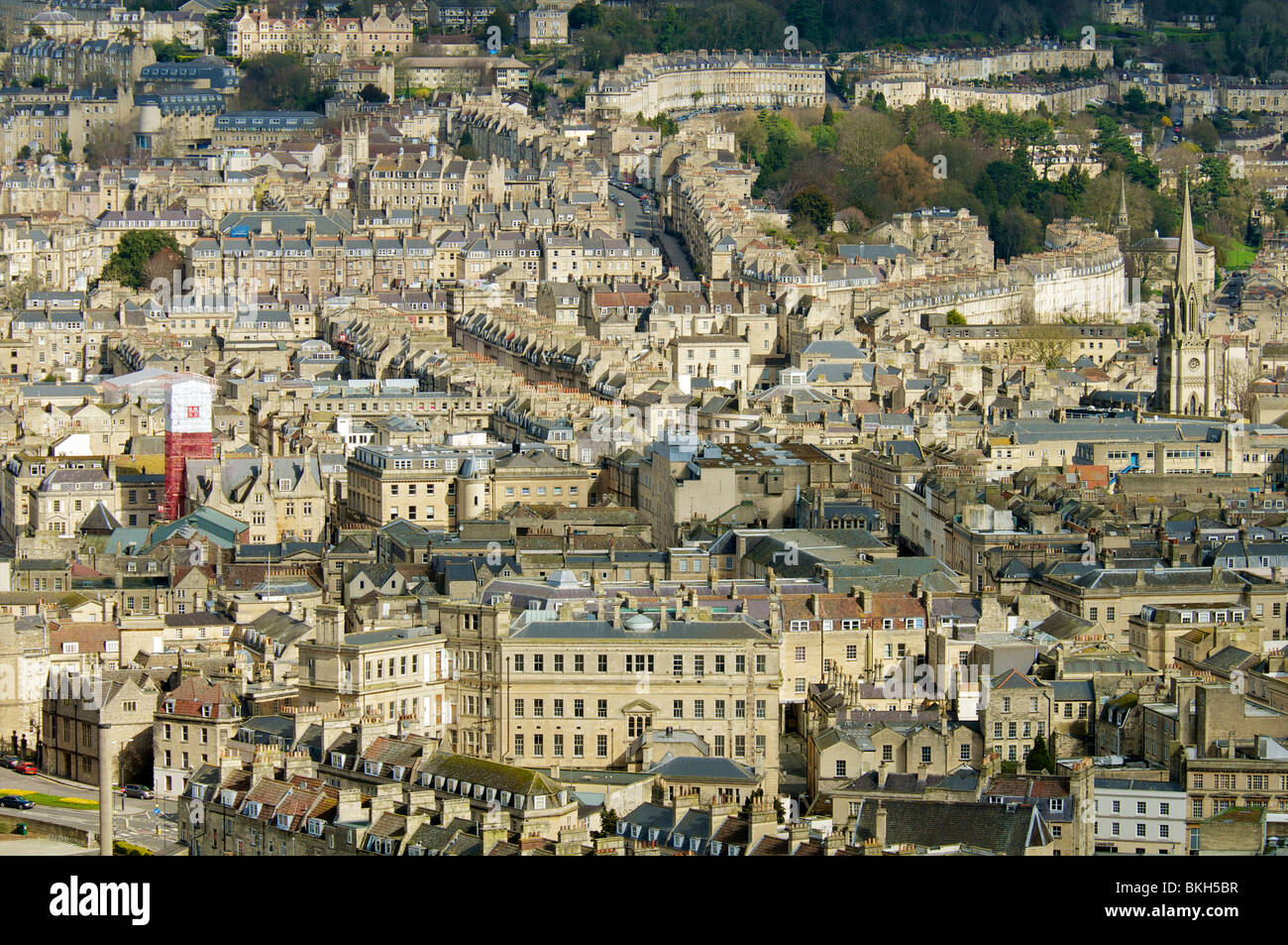 Bath city aerial hi-res stock photography and images - Alamy