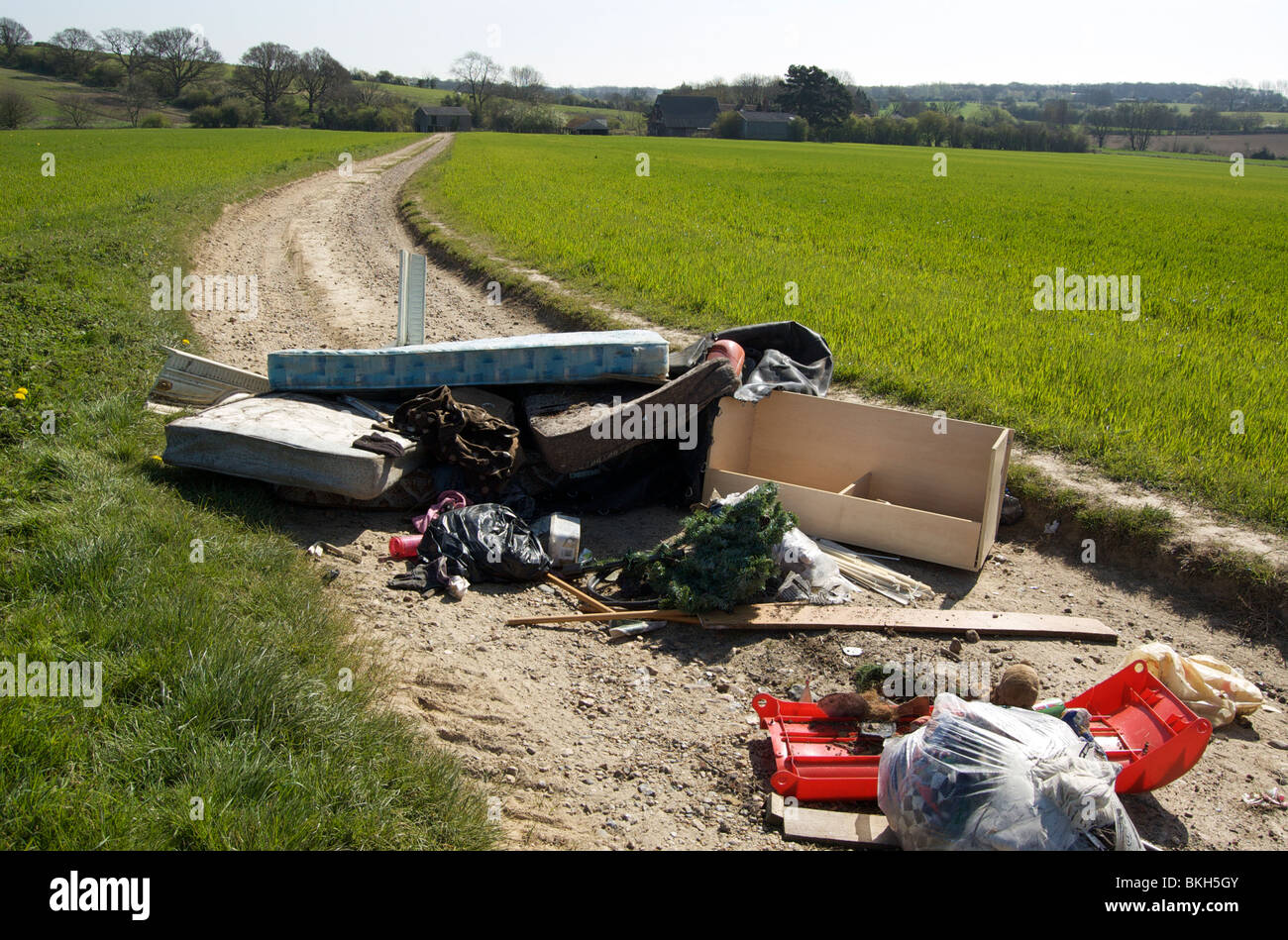 Fly tipping furniture hi-res stock photography and images - Alamy