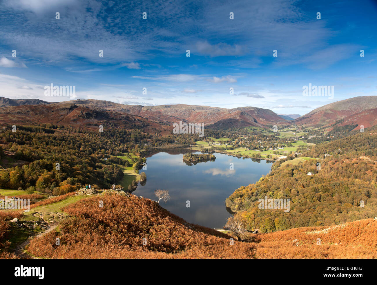Grasmere village hi-res stock photography and images - Alamy