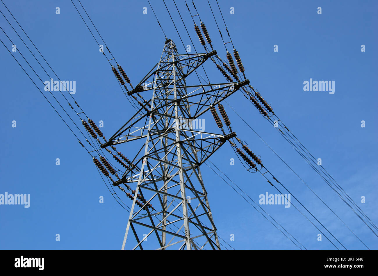 Ceramic insulators pylon hi-res stock photography and images - Alamy