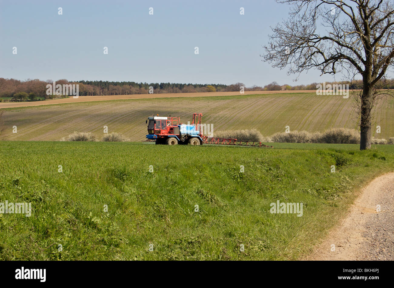 Crop sprayer field hi-res stock photography and images - Alamy