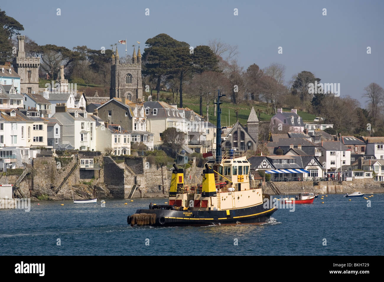 England Cornwall Fowey Stock Photo - Alamy