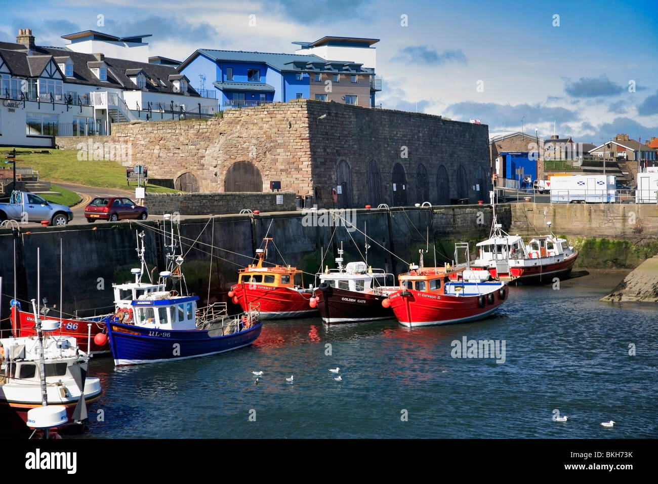 Northumberland coastal towns hi-res stock photography and images - Alamy