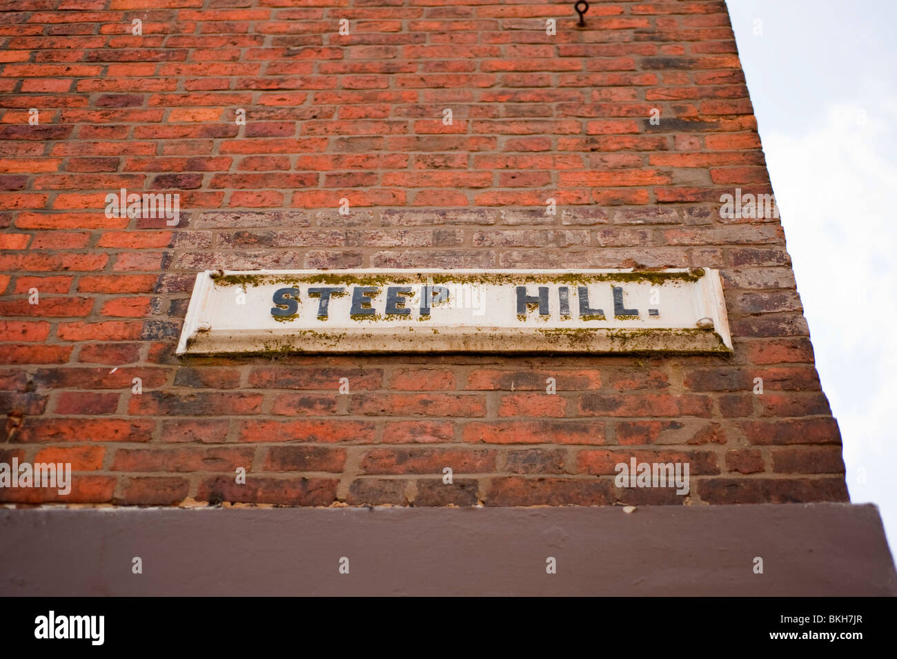 Steep Hill Lincoln UK Stock Photo - Alamy