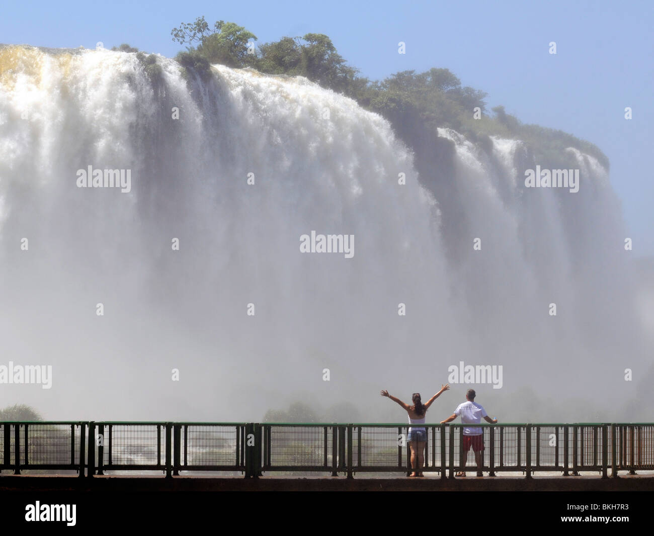 The Iguazu waterfalls, one of Latin America's most impressive natural ...