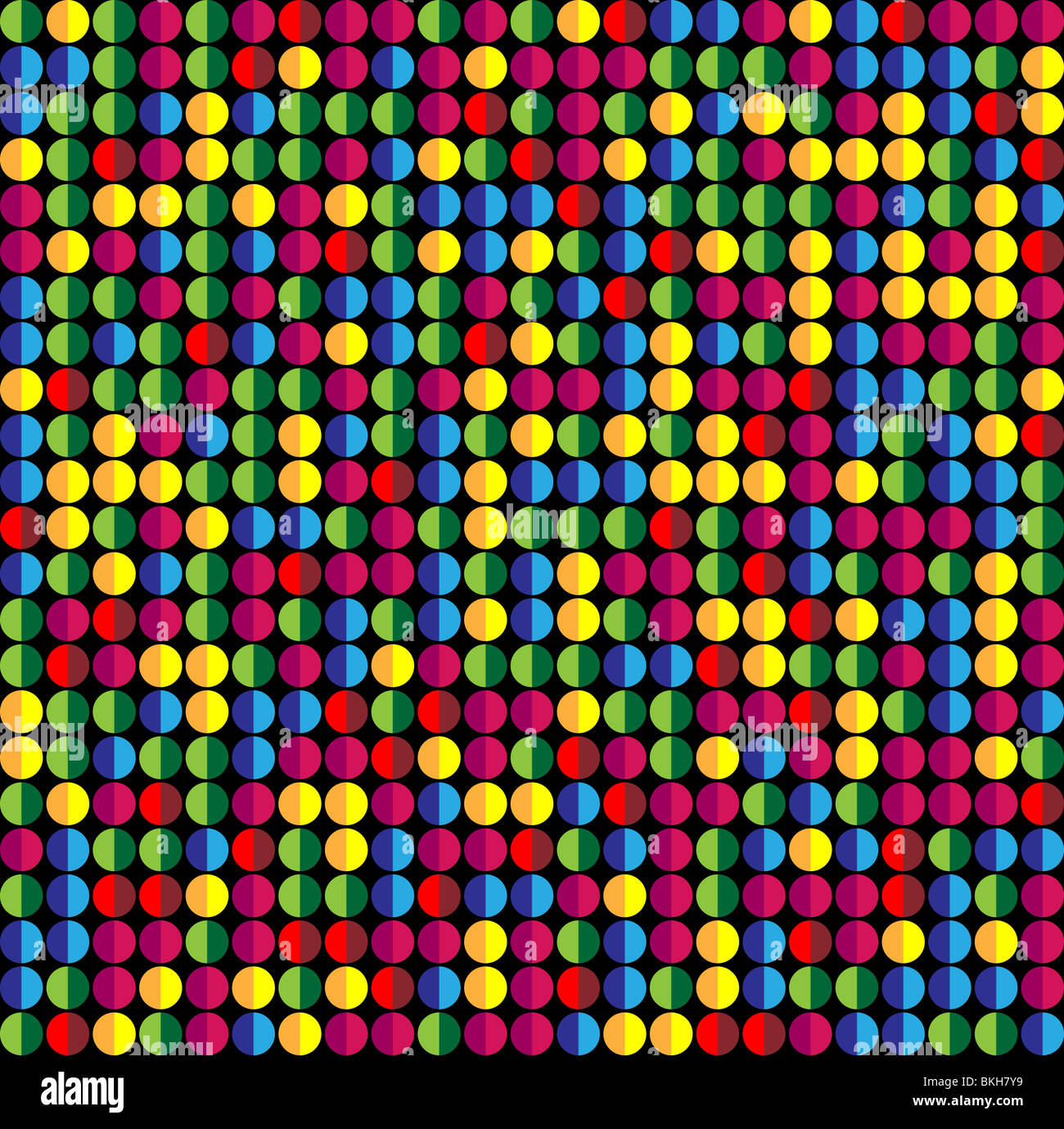 Seamless Abstract Colorful Dots Background Stock Photo - Alamy