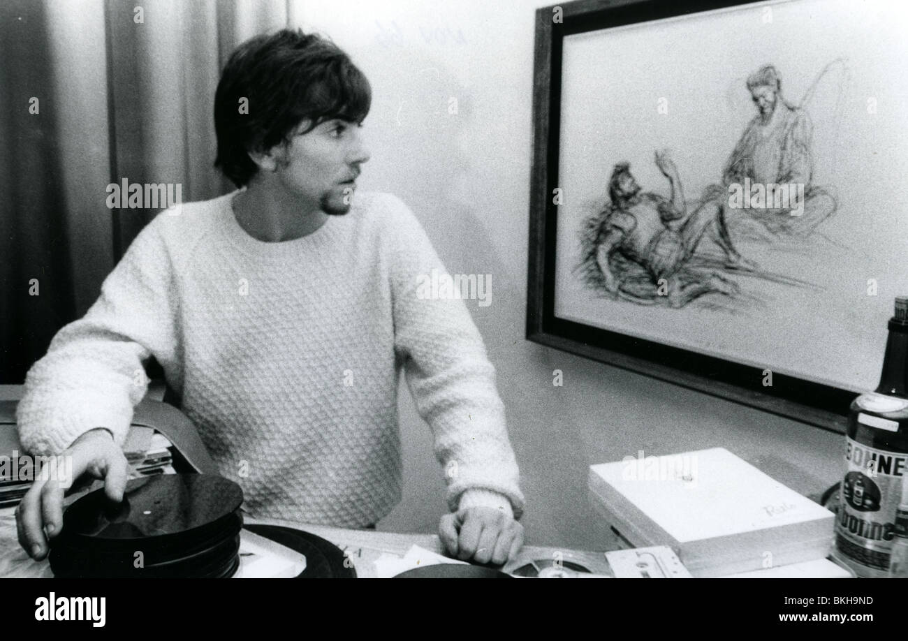 THE HOLLIES - Graham Nash at his London home in June 1967 Stock Photo ...