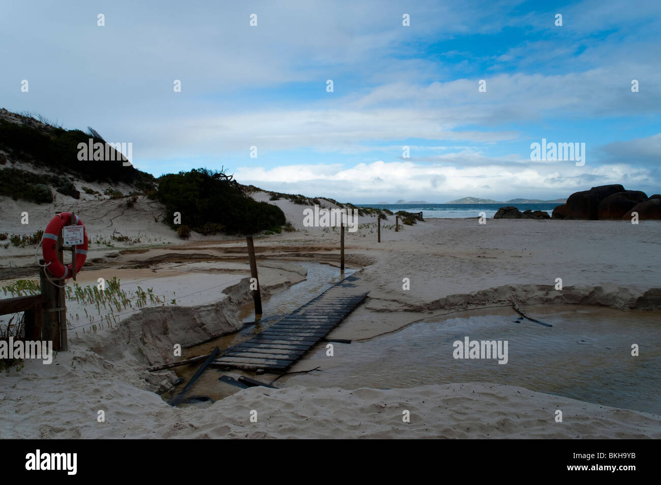 Footbridge squeaky beach australia hi-res stock photography and images ...