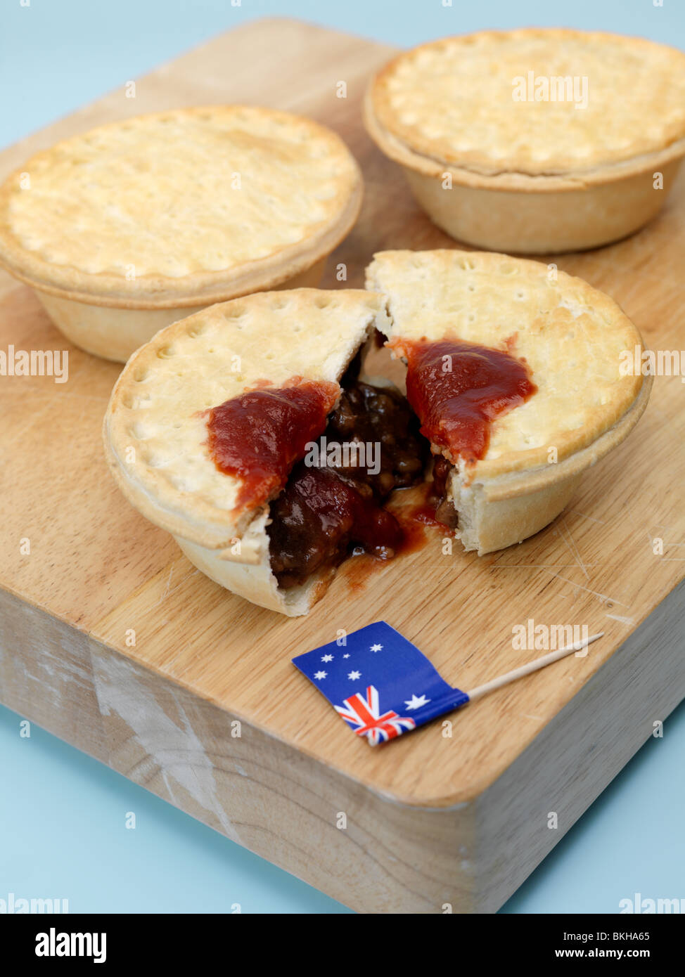 An Australian meat pie Stock Photo - Alamy