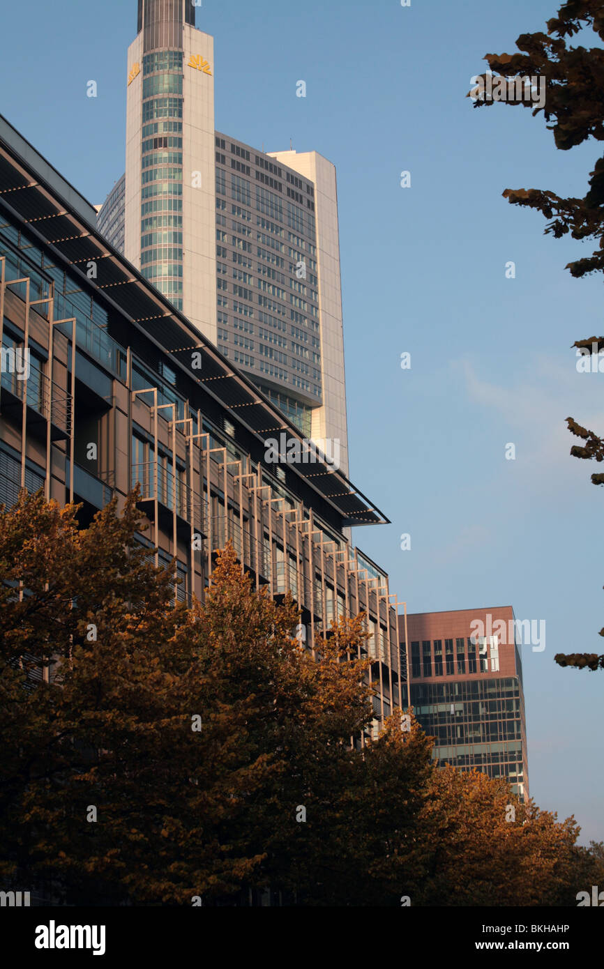 Modern office building Frankfurt am Main Germany Stock Photo - Alamy
