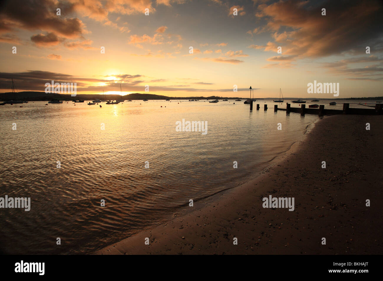 Exmouth Beach Groynes High Resolution Stock Photography and Images - Alamy