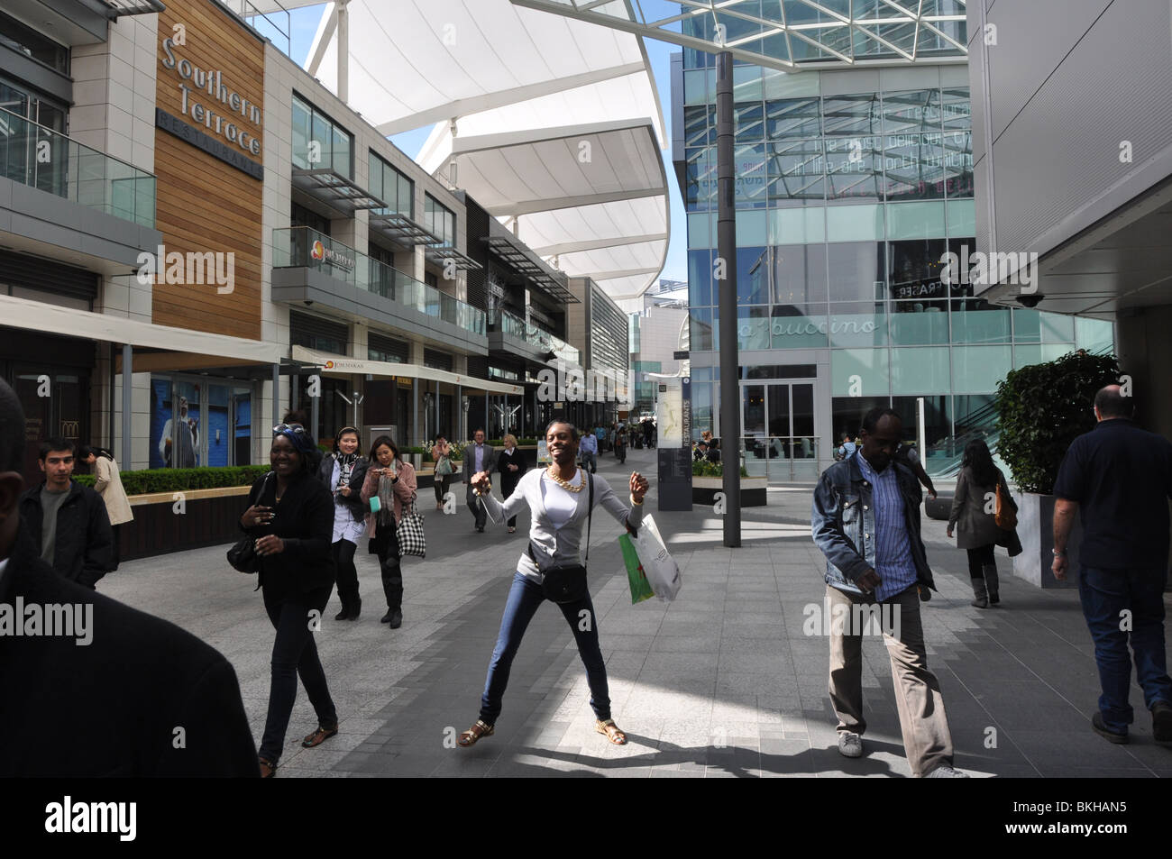 Westield Shopping Centre Mall London England UK Stock Photo - Alamy