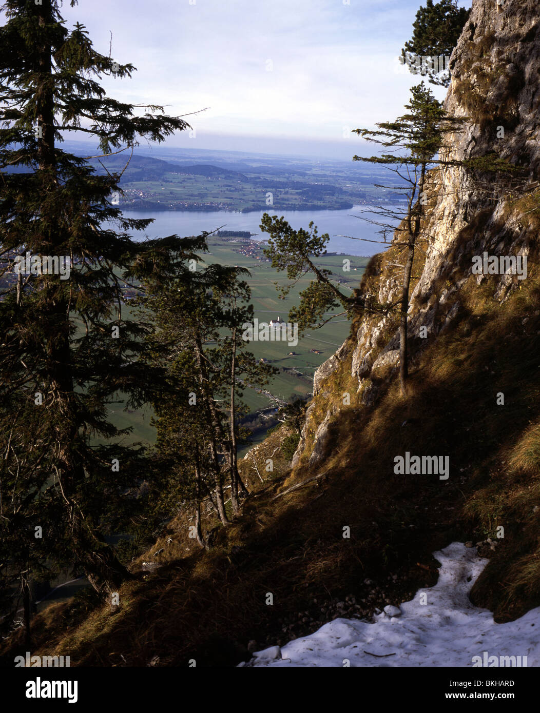 The Forggen-see Schwangau Fussen Bavaria Germany Stock Photo - Alamy