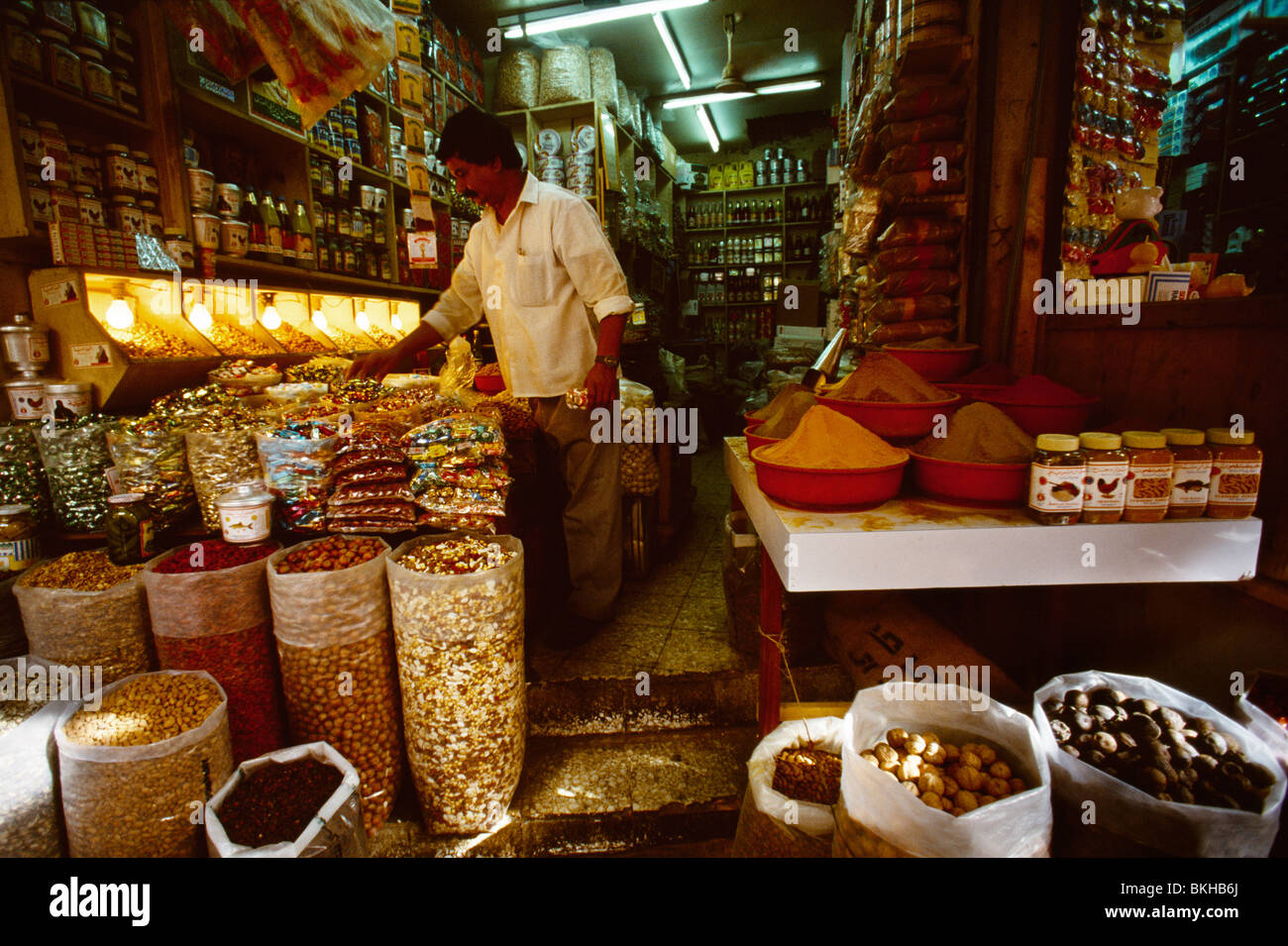 Manama Bahrain Herbs And Spices Manama Souk Stock Photo - Alamy