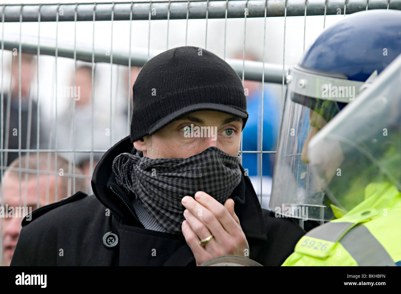 edl demo in dudley uk against the building of a mosque the edl claim to ...