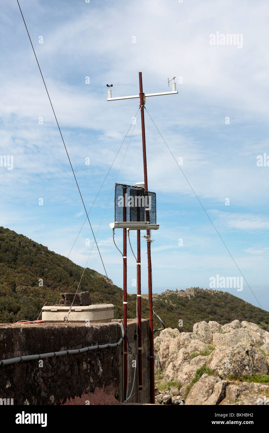 Weather station instruments hi-res stock photography and images - Alamy