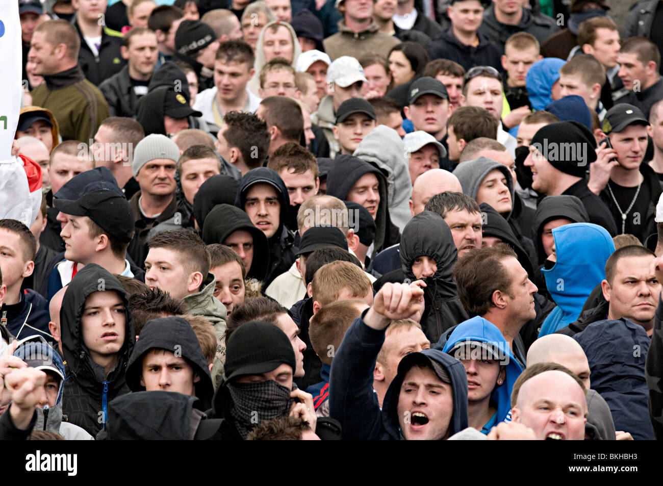 edl demo in dudley uk against the building of a mosque the edl claim to ...