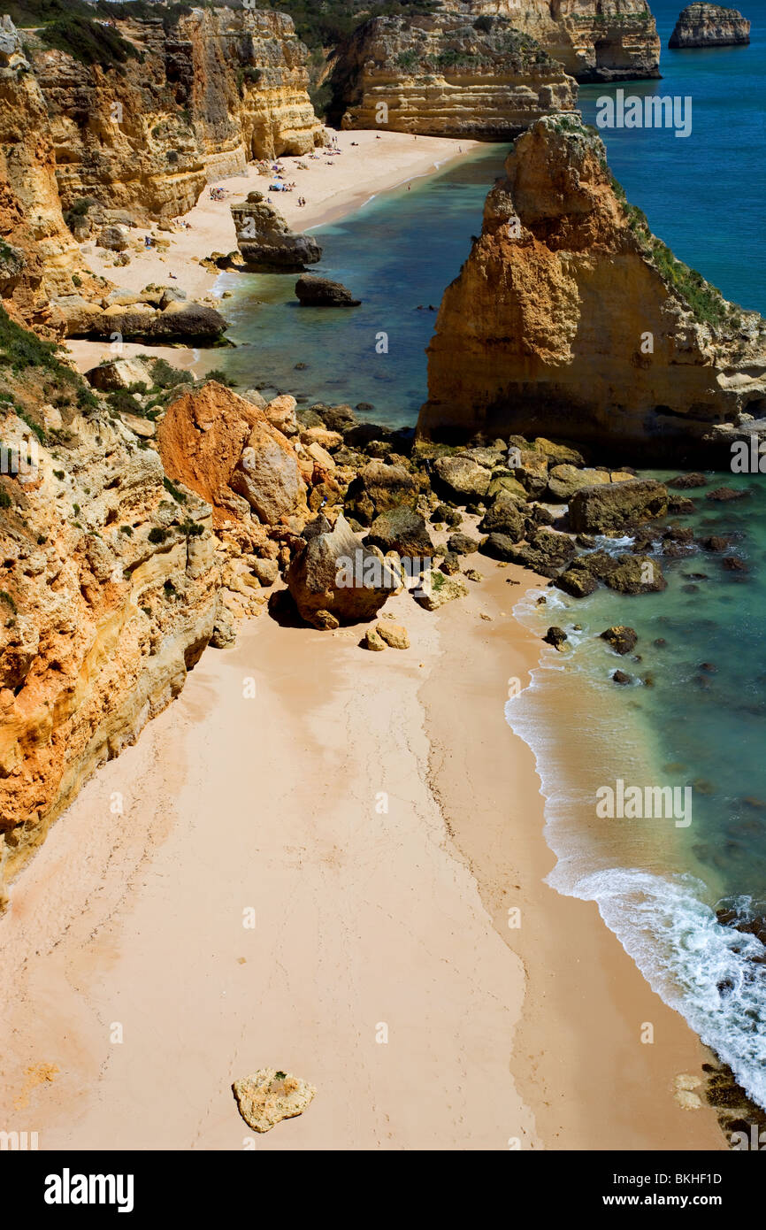Portuguese Algarve beach, the south of the country Stock Photo - Alamy