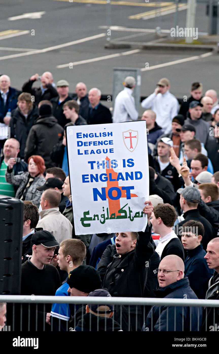edl demo in dudley uk against the building of a mosque the edl claim to ...