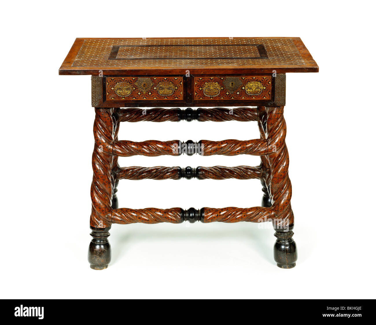 Table. Goa, India, early 17th century Stock Photo - Alamy