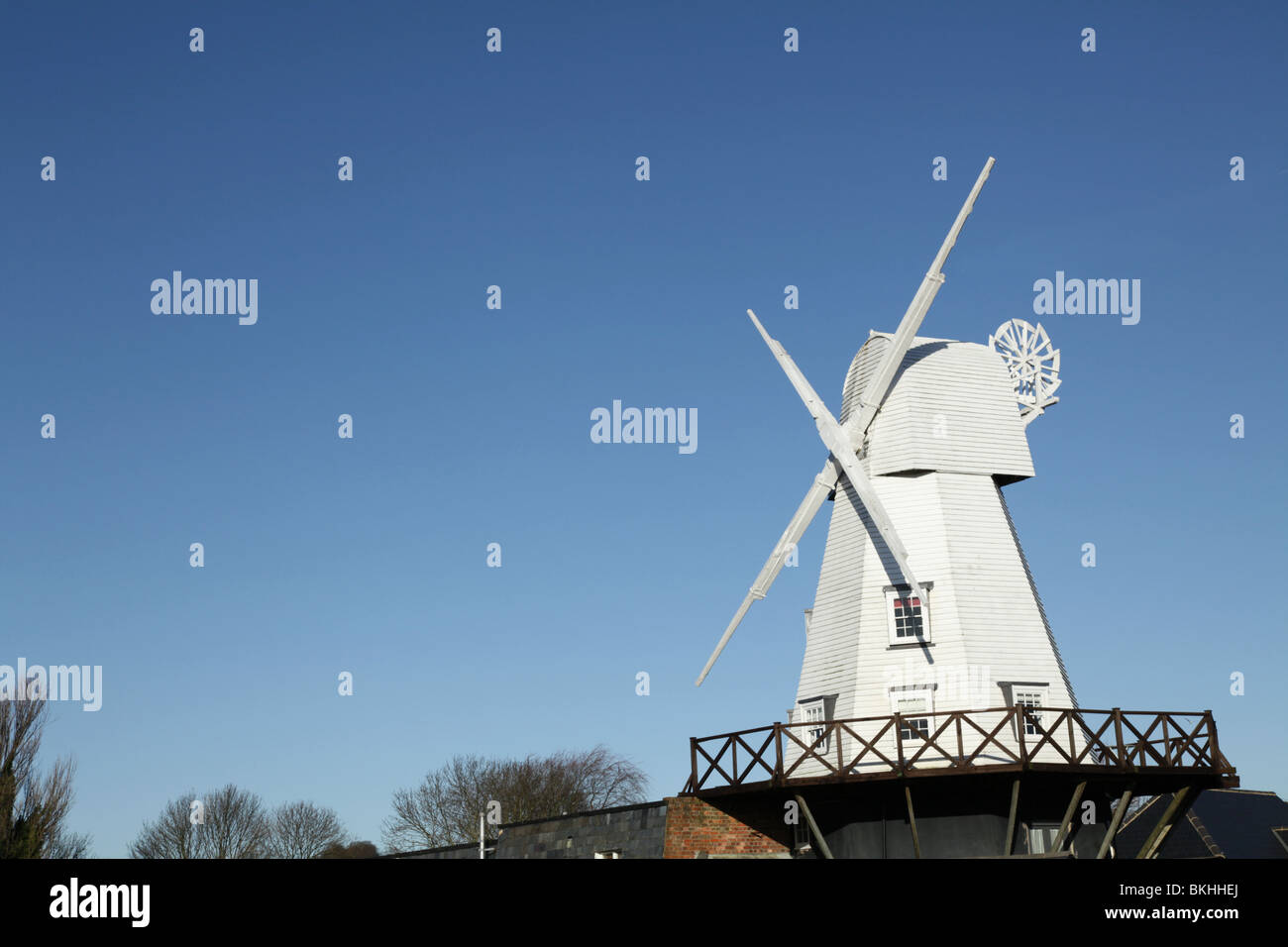 The fully restored and Grade two listed windmill in Rye, East Sussex ...