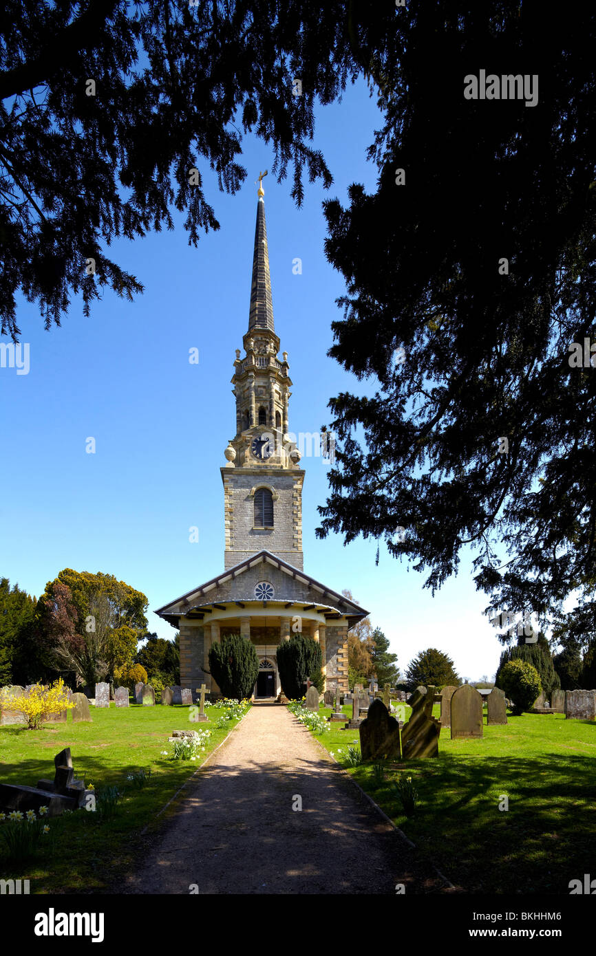 Church of St Lawrence, Mereworth, Kent Stock Photo - Alamy