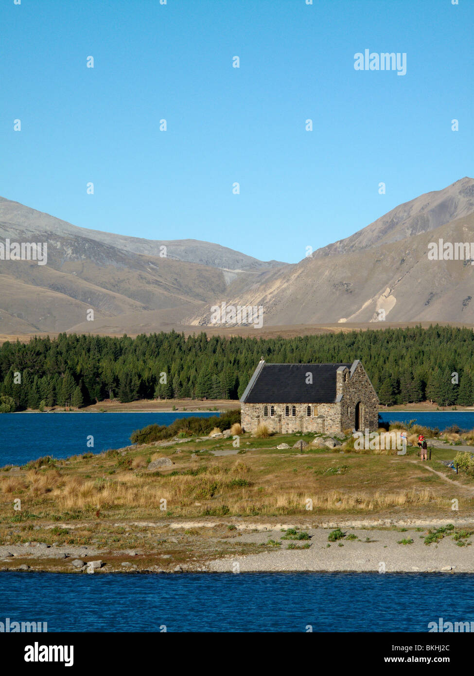 The Church of the Good Shepherd on the shore of Lake Tekapo in New ...