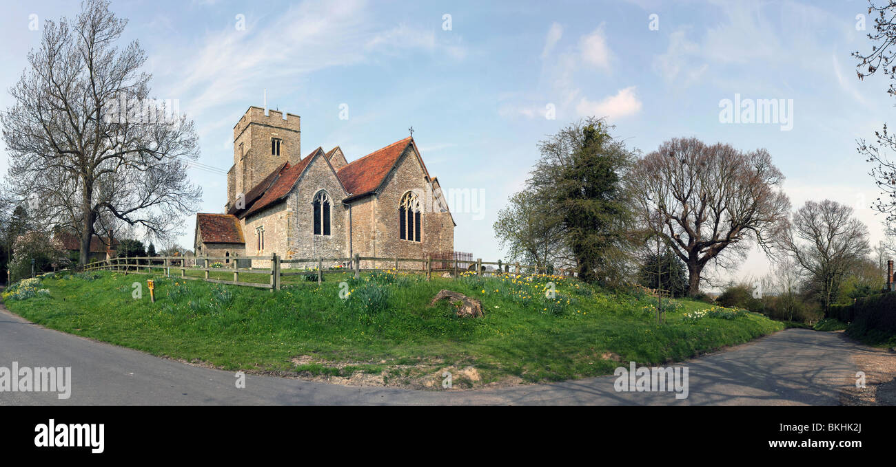 St marys marys church stone isle of oxney hi-res stock photography and ...