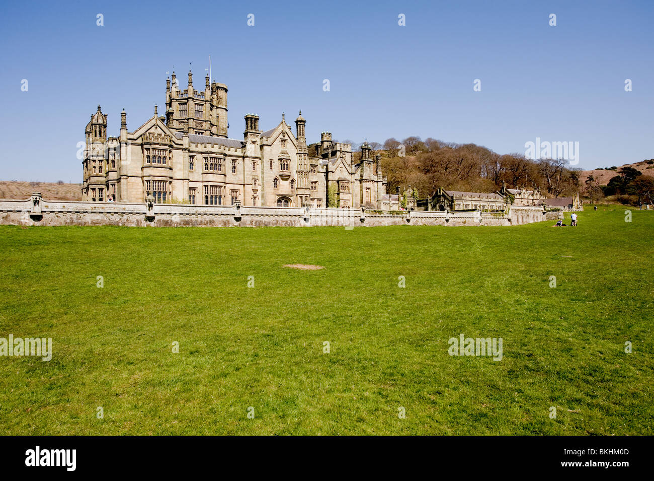 Margam Castle, Margam Park, Wales, UK Stock Photo - Alamy