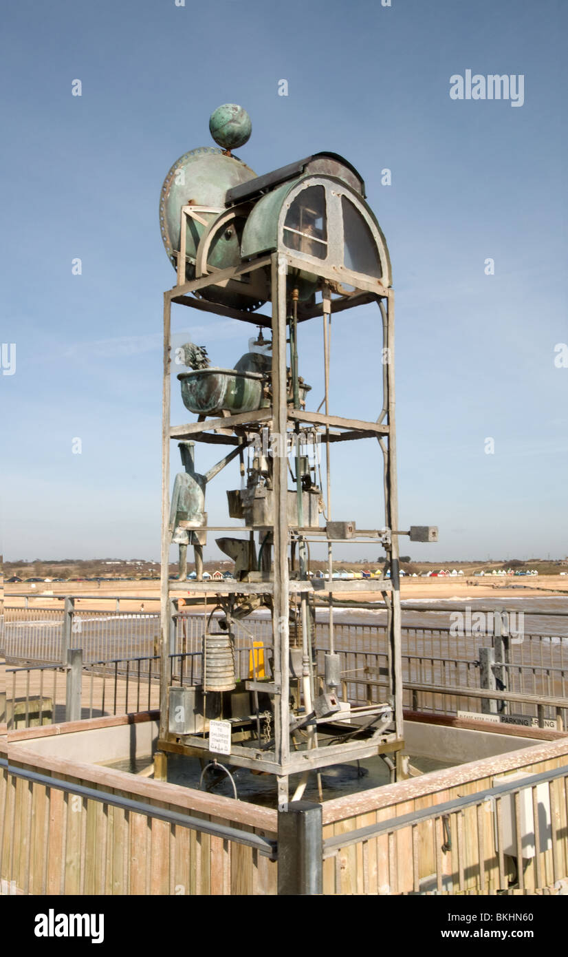 The Water Clock by Tim Hunkin and Will Jackson situated on Southwold ...