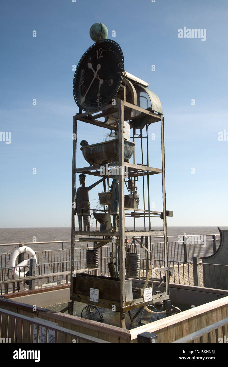 The Water Clock by Tim Hunkin and Will Jackson situated on Southwold ...