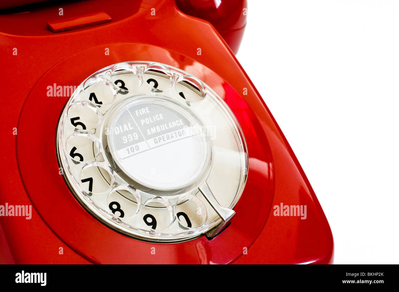 Old red phone retro vintage ringing hi-res stock photography and images ...