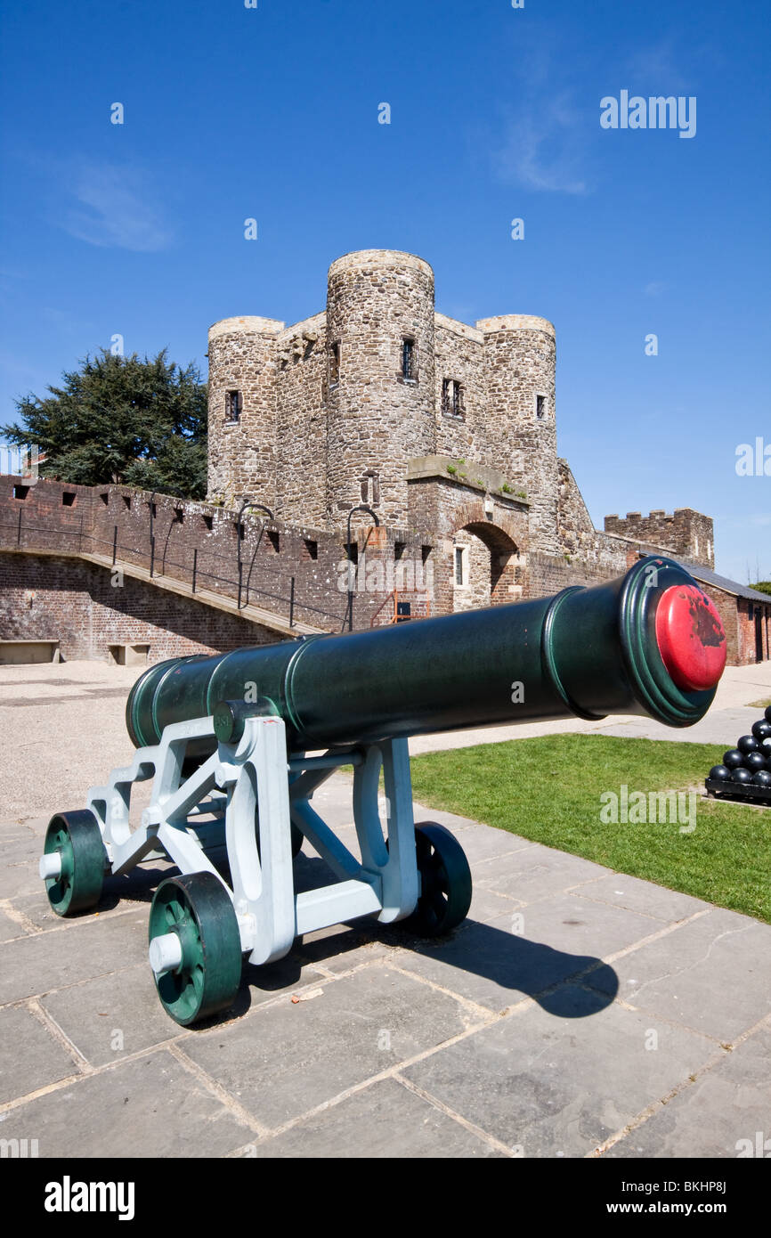Ypres Tower and Gun Garden Museum Rye East Sussex Stock Photo - Alamy