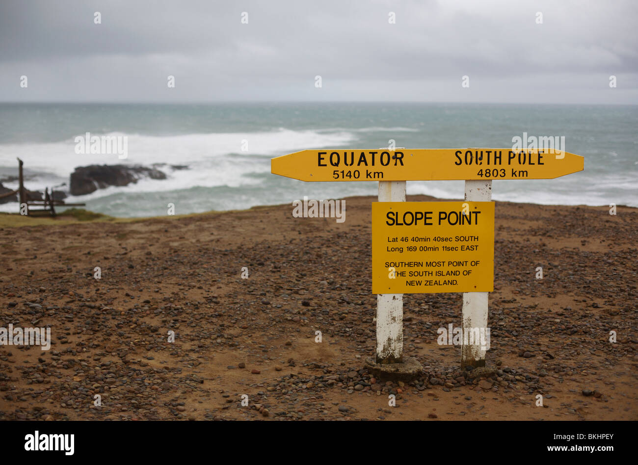 Slope point, new zealand hi-res stock photography and images - Alamy