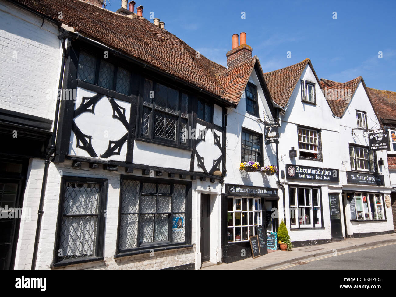 The High Street Rye East Sussex Stock Photo - Alamy