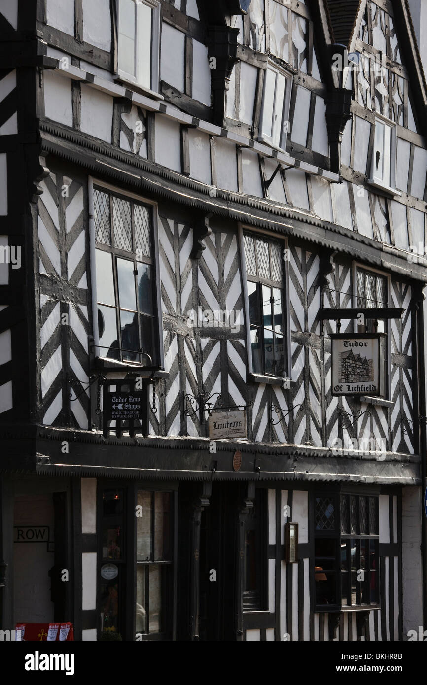 Lichfield House (Tudor cafe), Bore Street, Lichfield, Staffordshire ...