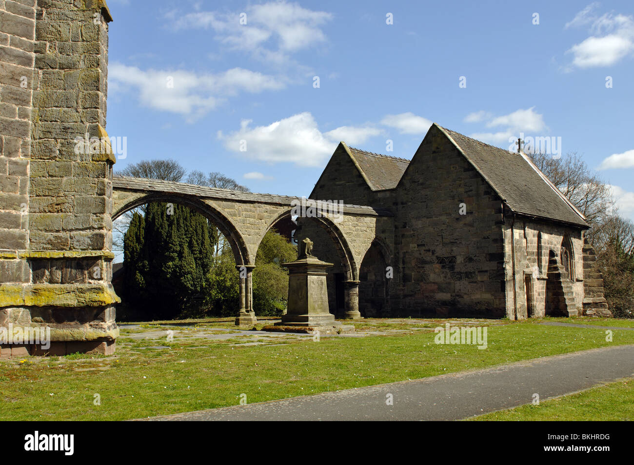 The Old Chancel, Rugeley, Staffordshire, England, UK Stock Photo - Alamy