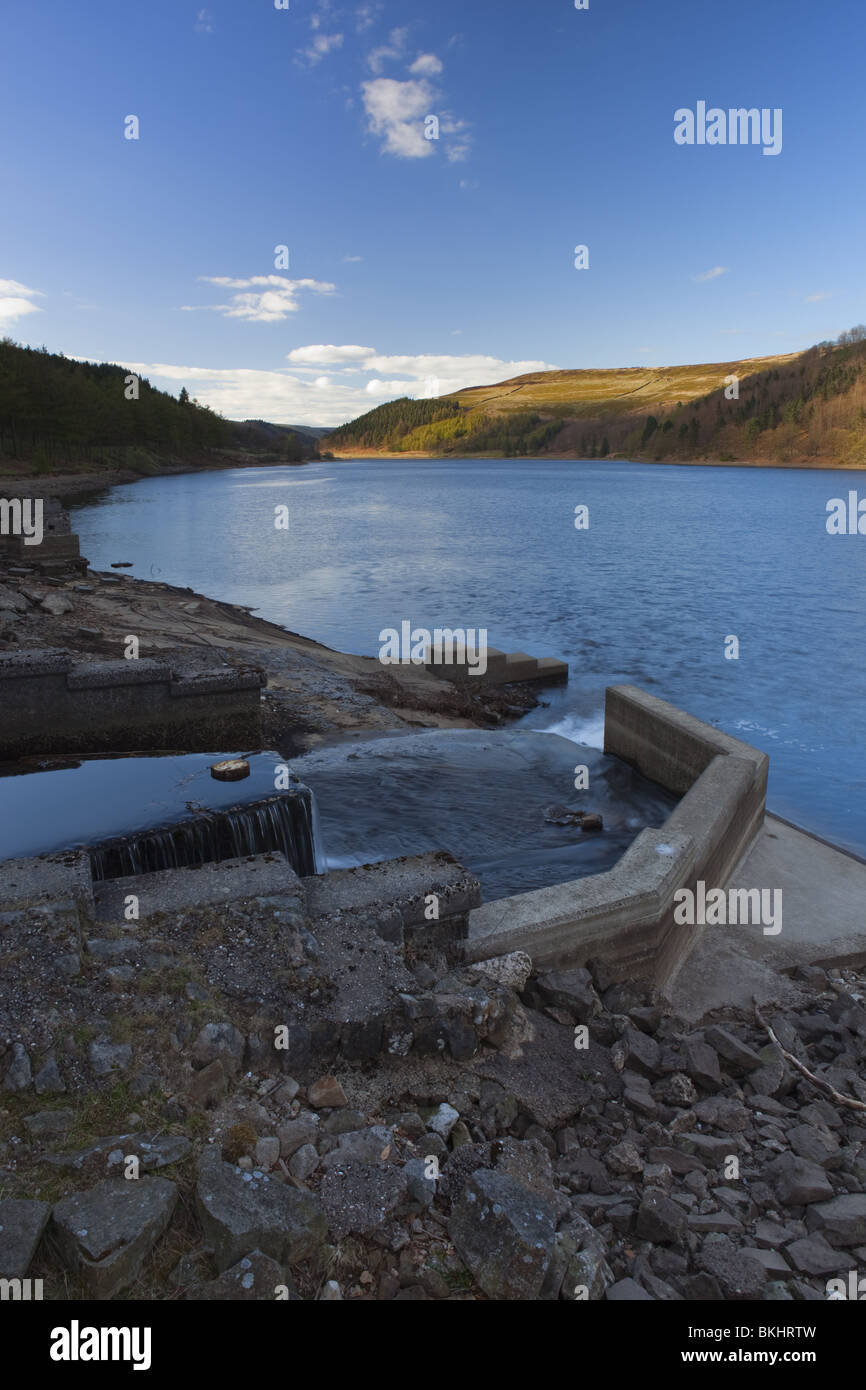 A spring view over Derwent Reservoir, Peak District, Derbyshire Stock ...