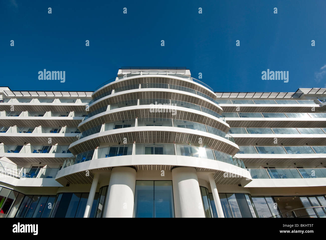 Exteriors of Ocean Hotel, Butlins Bognor Regis Stock Photo - Alamy