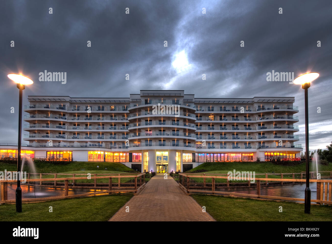 Ocean hotel view hi-res stock photography and images - Alamy