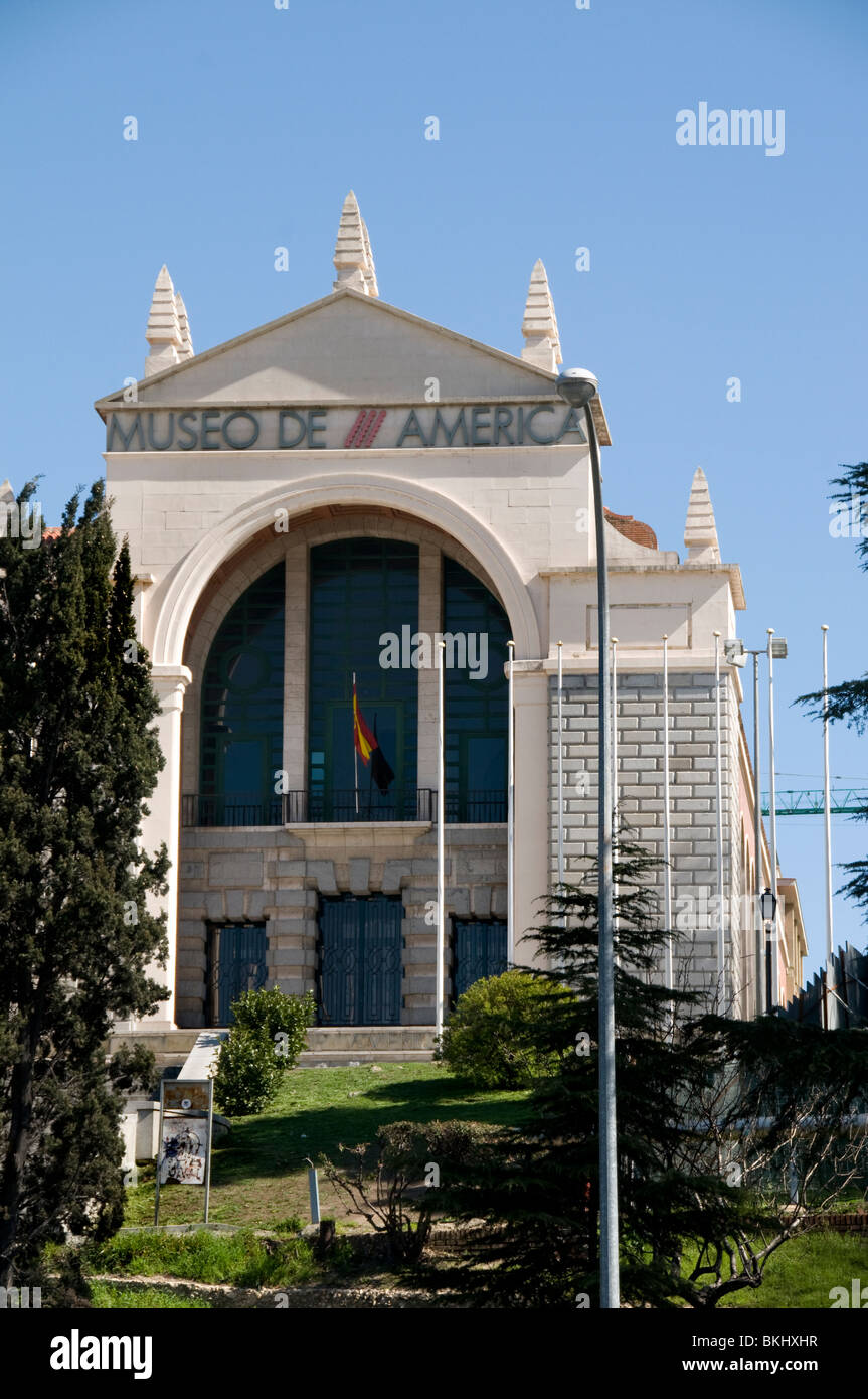 Museo america madrid hi-res stock photography and images - Alamy