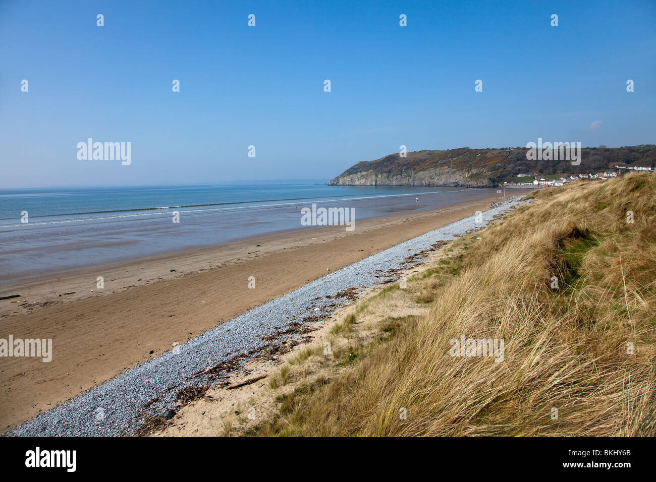 Pendine sands Wales UK Stock Photo - Alamy