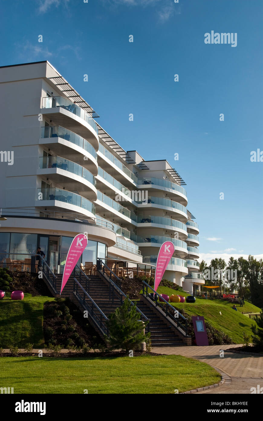 Exteriors of Ocean Hotel, Butlins Bognor Regis Stock Photo - Alamy