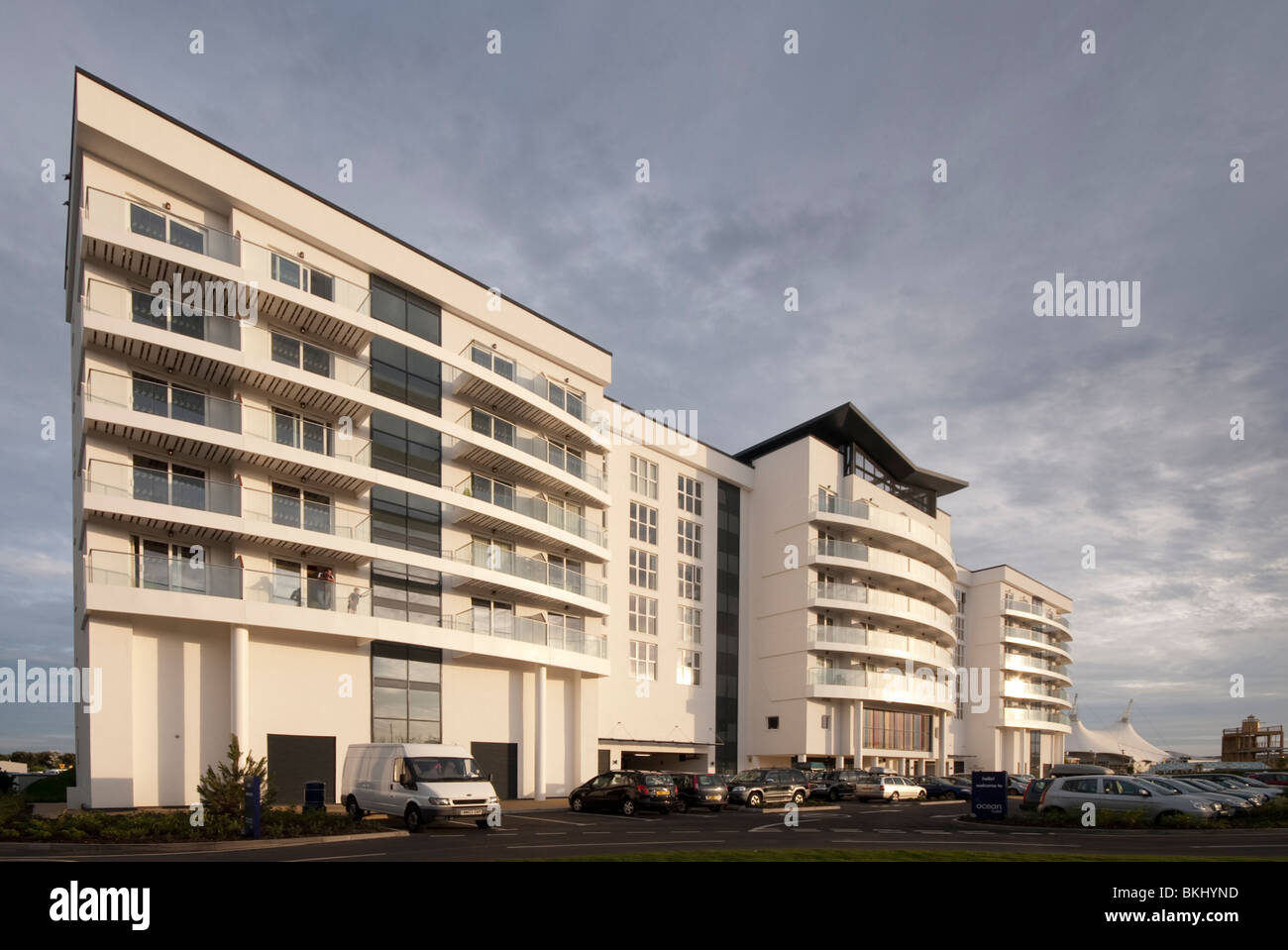 Exteriors of Ocean Hotel, Butlins Bognor Regis Stock Photo - Alamy