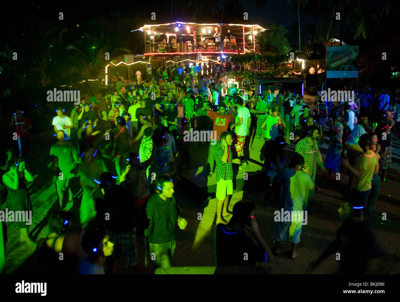 Silent disco party hi-res stock photography and images - Alamy