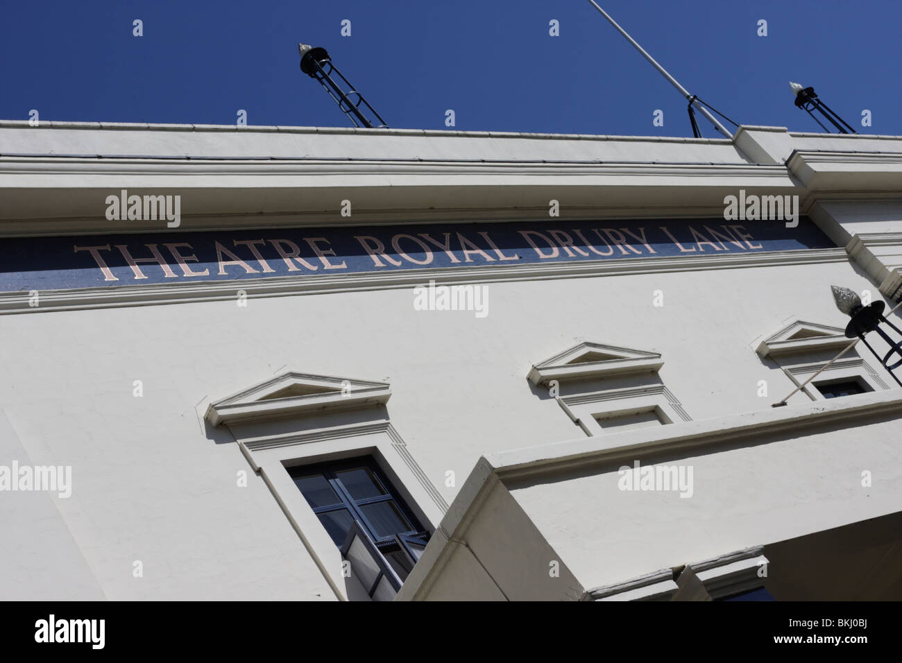 The Theatre Royal Drury Lane in Catherine Street,signage Stock Photo ...