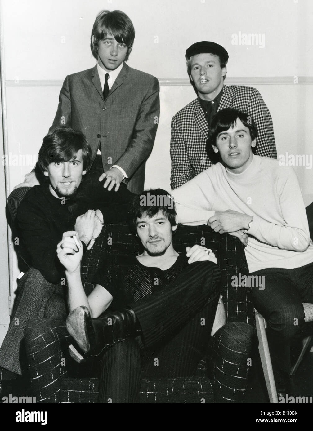 HOLLIES - UK group in October 1966 from l: Graham Nash, Tony Hicks ...