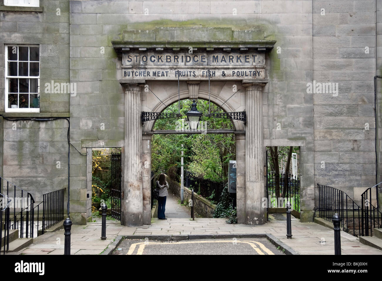 Edinburgh stockbridge hi-res stock photography and images - Alamy